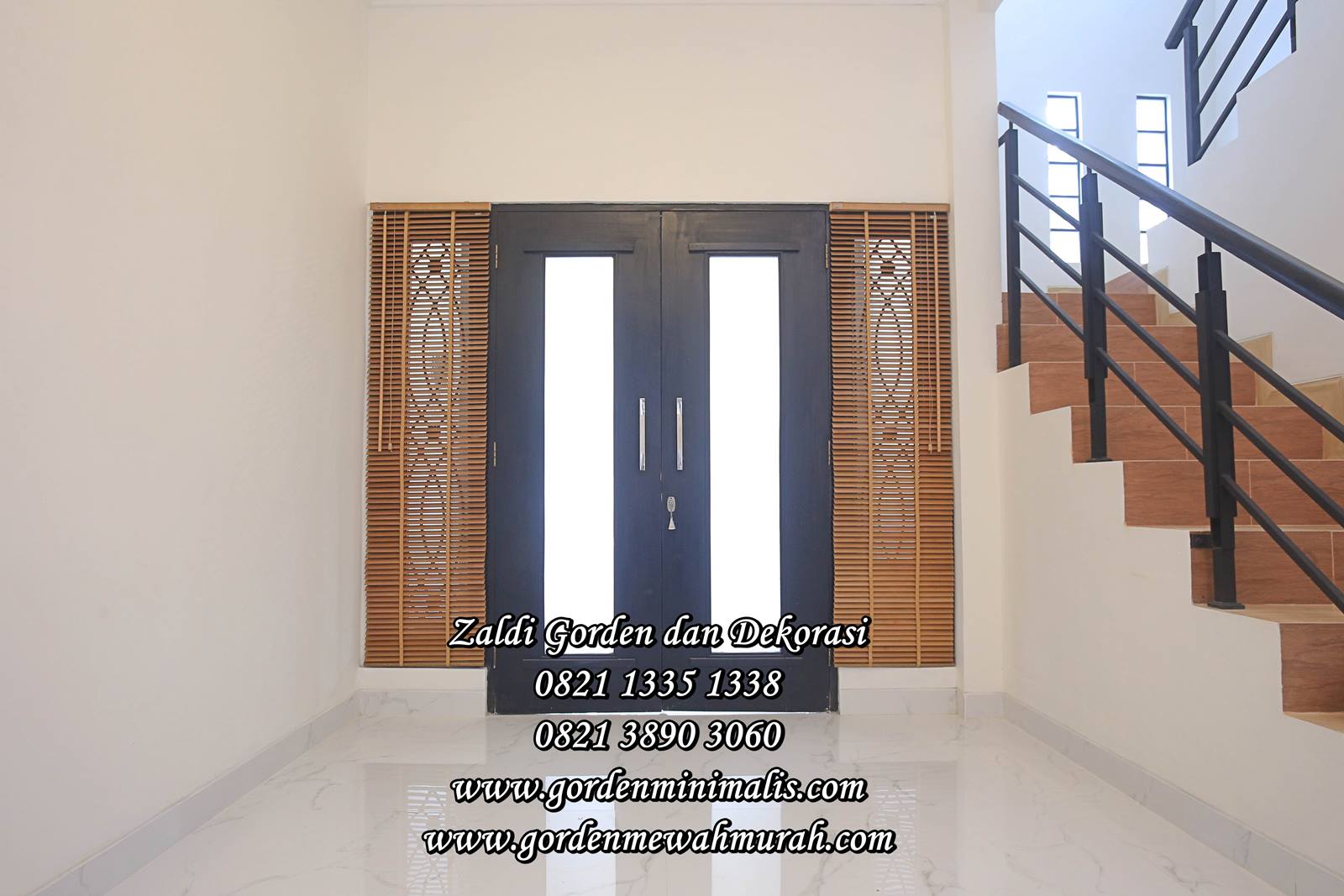 Gorden kayu wooden blind krey kayu tirai gulung | kaingordenrumahsakit