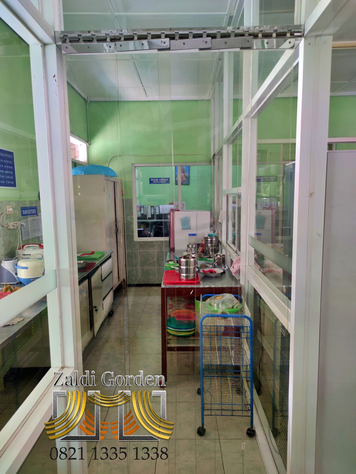Gorden Plastik Transparan untuk Pintu Dapur dan Pembatas Ruang Obat ...